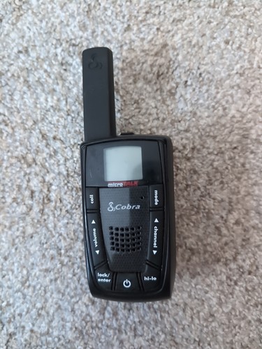 1x Cobra MicroTalk 22 channels LI4900 2 Way Radio Shown Only | eBay