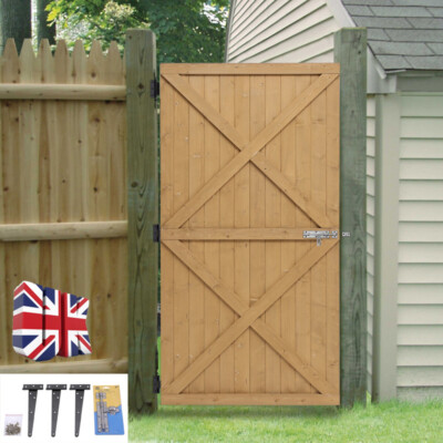 6 Ft Wooden Garden Gates for sale | eBay UK
