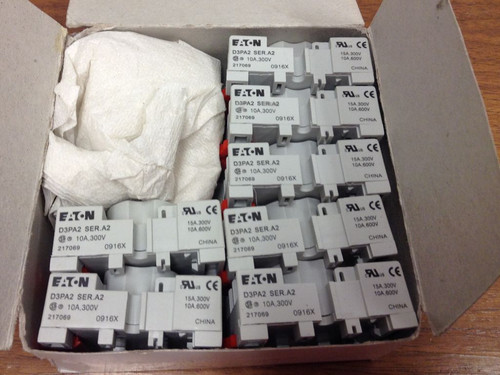 EATON - Catalog #D3PA2, Ser. A2 - 8 Pin Relay Sockets - Lot of Seven (7) - NEW | eBay