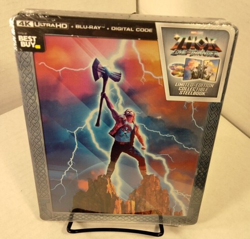 Thor Love and Thunder 4K Steelbook (4K +Blu-ray) NEW- Box Shipping with ...