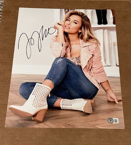 JESSIE JAMES DECKER COUNTRY MUSIC STAR SIGNED SEXY 11X14 PHOTO BECKETT ...