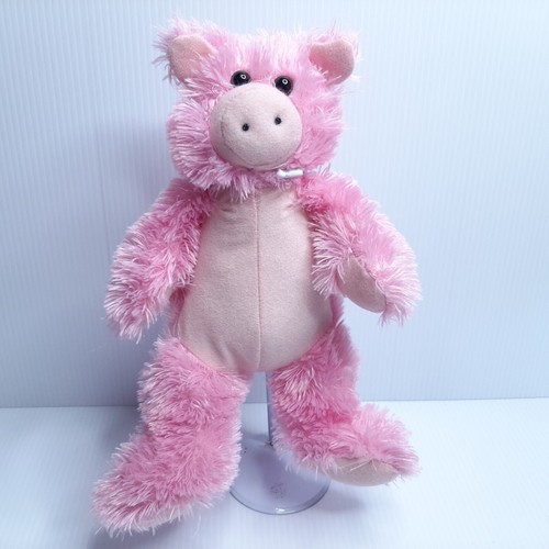 Toy Factory 12" Pig Plush Fuzzy Pink Stuffed Animal Toy 2012 San ...
