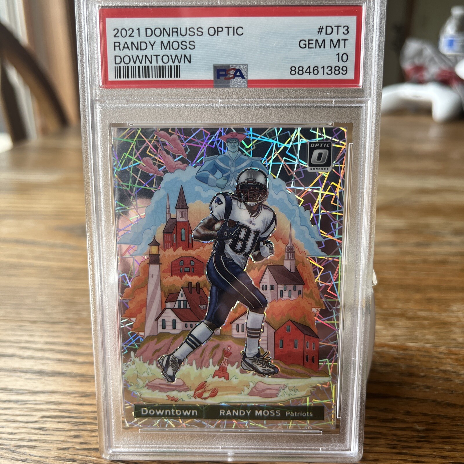 Randy Moss 2021 Optic #DT-3 Downtown Price Guide - Sports Card Investor