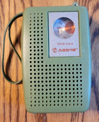 Vintage Radio Green In Collectible Transistor Radios for sale | eBay