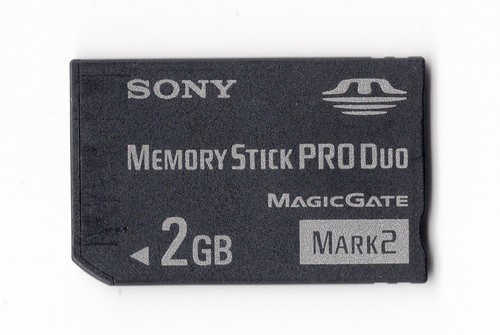 Sony 2GB Memory Stick Pro Duo Mark 2 MS-MT2G Memory Card For Camera ...