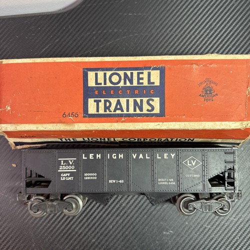 Vintage Lionel PW 6456 Black Hopper w/ Damaged Box | eBay