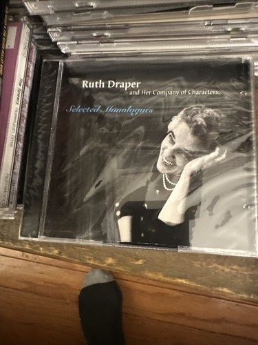 RUTH DRAPER Selected Monologues Brand NEW Factory Sealed 2 Disc CD Set ...