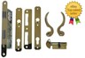 Marks 21AC/3 Heavy Duty Mortise Lockset Brass Iron Gate Double Cylinder ...