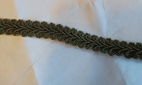 1 Yard Green Loop Gimp Braid / Trim | eBay