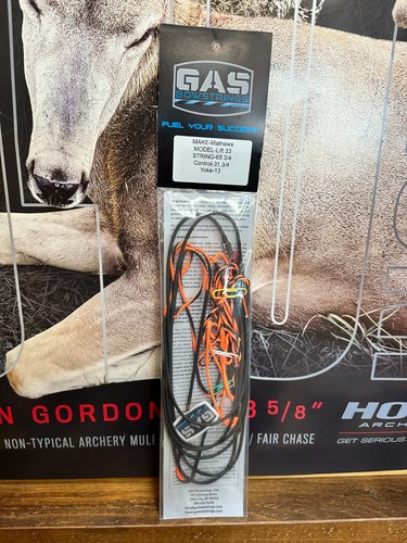 Gas Bowstrings Mathews Lift 33 LIFT X Bow string Set Flo Orange Black | eBay