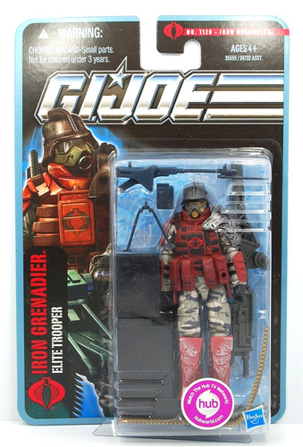 GI Joe POC Pursuit of Cobra Iron Grenadier Elite Trooper Figure New ...