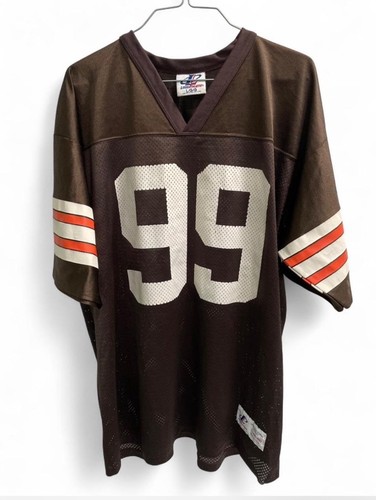 Vintage Logo Athletics Cleveland Browns 99 NFL JERSEY SIZE LARGE ...
