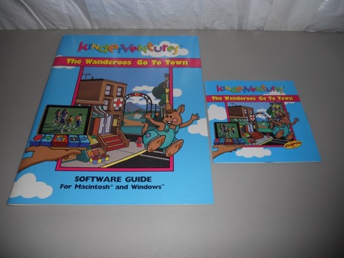 The Wanderoos Go to town-software for Macintosh and Windows with manual ...