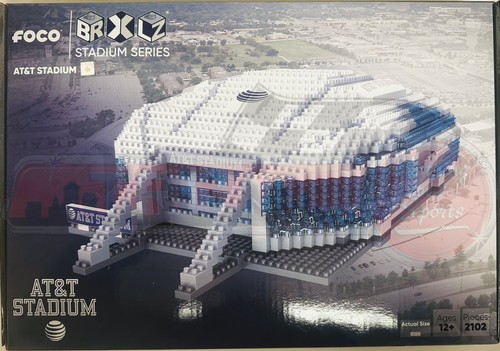Dallas Cowboys BRXLZ NFL AT&T Stadium Full Size 3-D Construction Block ...
