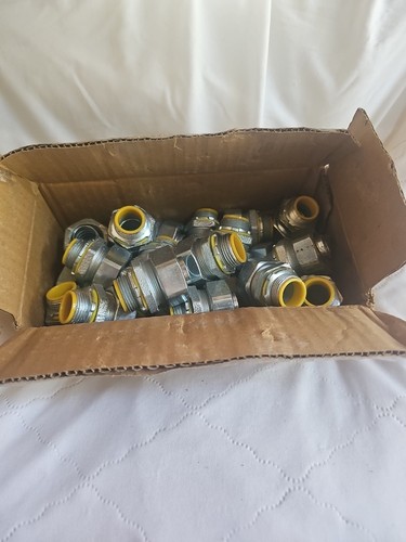 Crouse Hinds LT75 Connector Fitting Straight Male 3/4 (Pack of 25 ...