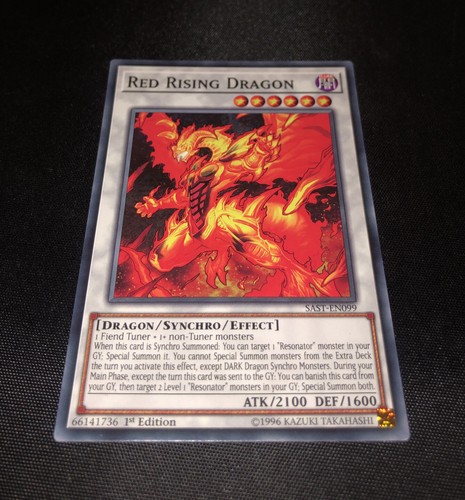 Red Rising Dragon - SAST-EN099 - 1st Edition - Common - Yugioh | eBay