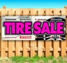 TIRE SALE Advertising Vinyl Banner Flag Sign Many Sizes Available USA ...
