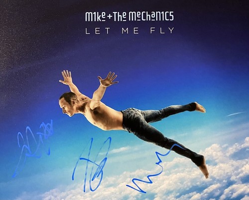 Mike And The Mechanics SIGNED 8x10 photo - AUTOGRAPHED Genesis Mike ...