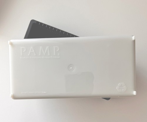 PAMP SUISSE STORAGE BOX FOR CARDED BARS 1g -1 oz NEW STYLE WHITE TOP ...