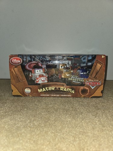 Disney Pixar Cars Mater-Rama Diecast Set Includes Exclusive Dragstar ...