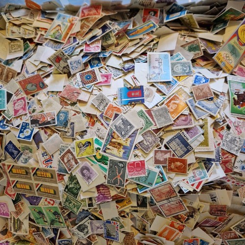 1 KG (1 KILO) World off paper stamps kiloware mixture | eBay