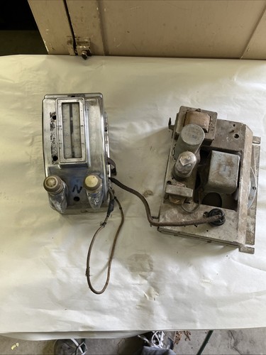 Vintage 1949 Chevy AM Tube Radio #986389. Complete | eBay