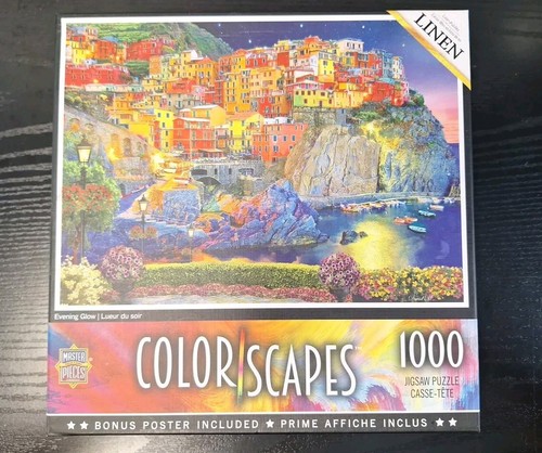 Evening Glow - Colorscapes Master Pieces Linen 1000 Piece Jigsaw Puzzle ...