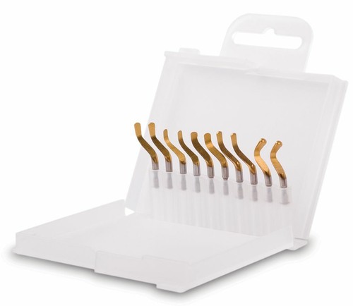 Shaviv Type B HSS TiN Coated Set of Assorted Sizes #29275 Pkg of 10 | eBay