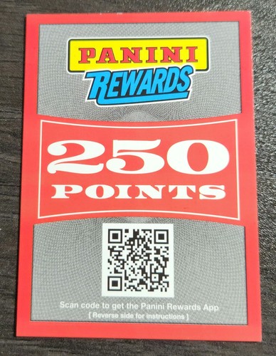 2024 Panini Rewards 250 Points Unused ship or code through messages | eBay