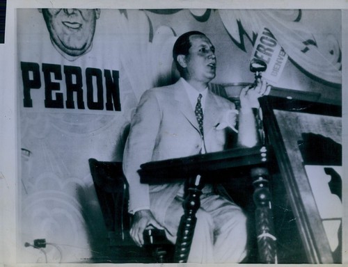 1945 Colonel Juan Peron Argentina Strong Man Wire Photo | eBay