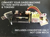 $.25 CONVERTER FOR PACHISLO SLOT MACHINES - ACCEPTS BOTH QUARTERS ...