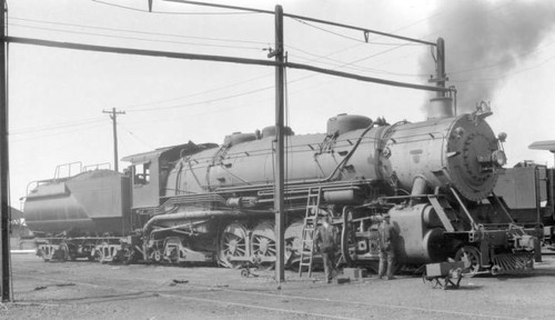 ACL Atlantic Coast Line locomotive, engine no. 2010, type 2-10-2 OLD ...
