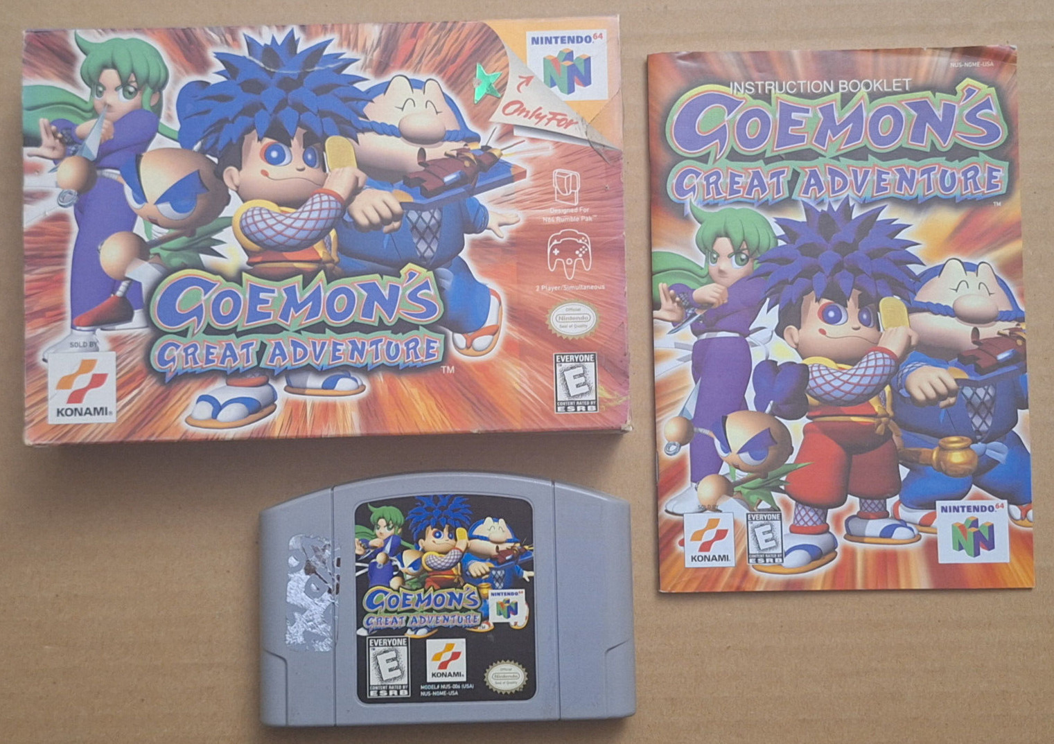 Goemon's Great Adventure Value - GoCollect (nintendo-64-goemons-great ...