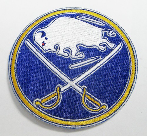 LOT OF (1) HOCKEY BUFFALO SABRES PATCH PATCHES (3 3/8" ROUND) ITEM # 73 ...
