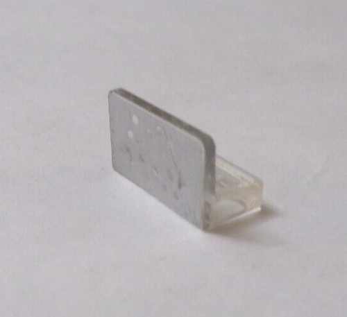 Lego x1 Clear 1x2x1 Wall Panel, Silver Dots Pattern, 4865pb079 (028-315 ...