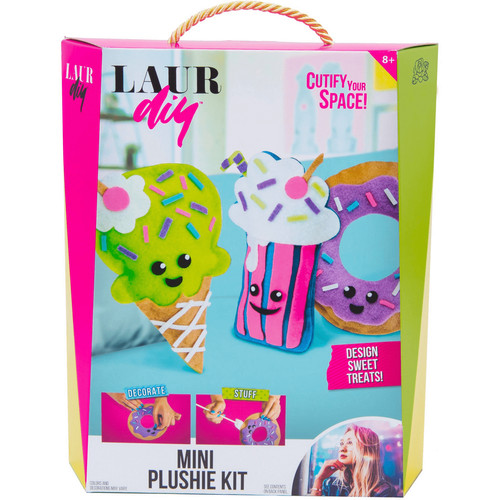 LaurDIY Mini Plushie Kit - Cutify Your Space with Homemade Sweet Treat ...