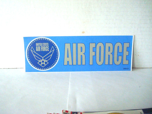 U.S. AIR FORCE BUMPER STICKER DECAL made in USA | eBay