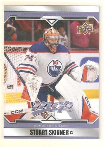 Stuart Skinner 2024-25 UD MVP Base Card #119 Oilers | eBay