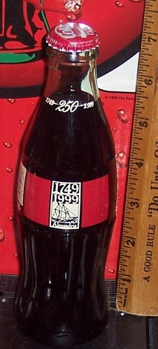1999 ALEXANDRIA 250TH ANNIVERSARY 8 OUNCE GLASS COCA - COLA BOTTLE | eBay