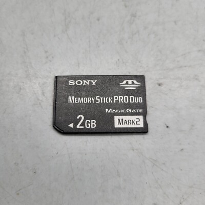 2GB Memory Stick PRO Duo Camera Memory Card for sale | eBay
