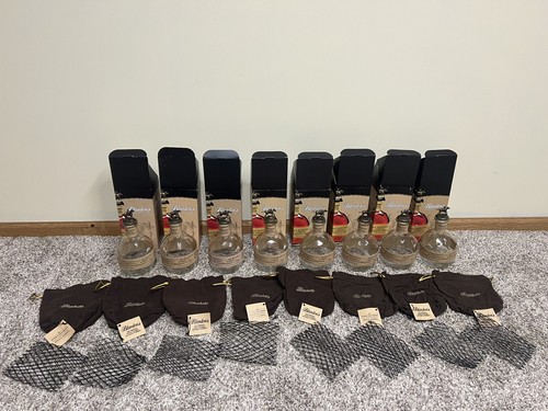 Complete Set 8 Blanton's Bourbon Whiskey Cork Stoppers w Empty Bottles ...