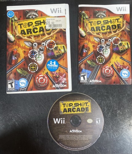 Top Shot Arcade (Nintendo Wii, 2011) - Manual Included 47875765351| eBay