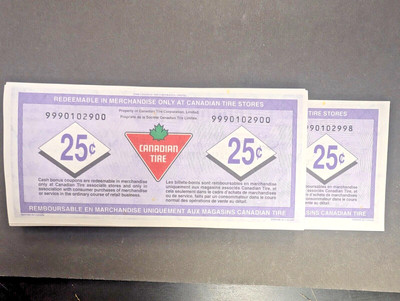 Canadian Tire Money for sale | eBay