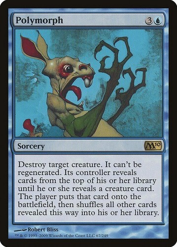 Polymorph 1x MtG m10 2010 Core SP/NM | eBay