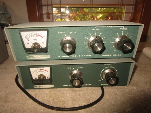 (2) Very Clean Heathkit HM-15 Reflected Power Meters | eBay