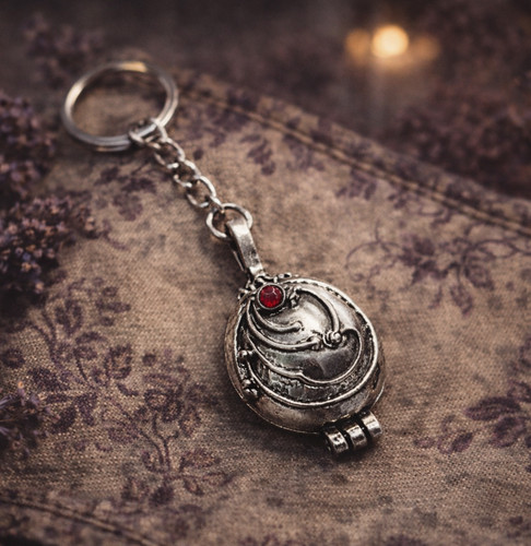 Elena Gilbert Locket Keychain ♡ Vampire Diaries Opening Amulet! Stefan ...