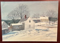 JAMES KRAMER Signed 1985 Original Watercolor - LISTED | eBay