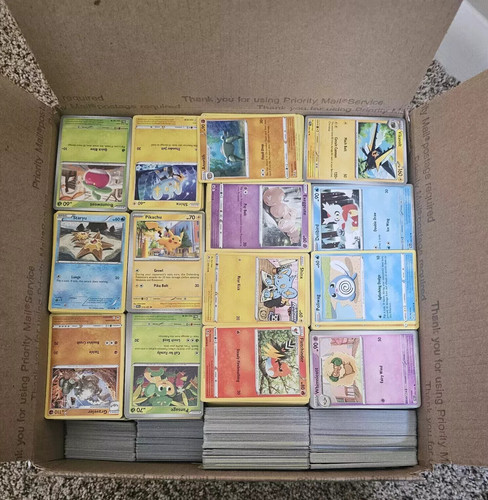 5000+ Pokemon TCG Common/Uncommon Bulk Card Lot - NO ENERGY! GREAT ...