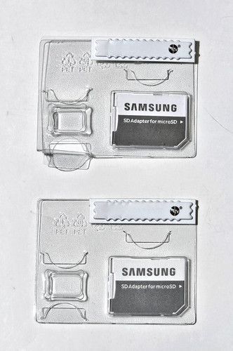 SAMSUNG MicroSD SD Adapters Card Set of 2 Genuine Adapters | eBay