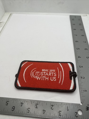 NOAC 2015 Embroidered Luggage Tag National Order of the Arrow ...
